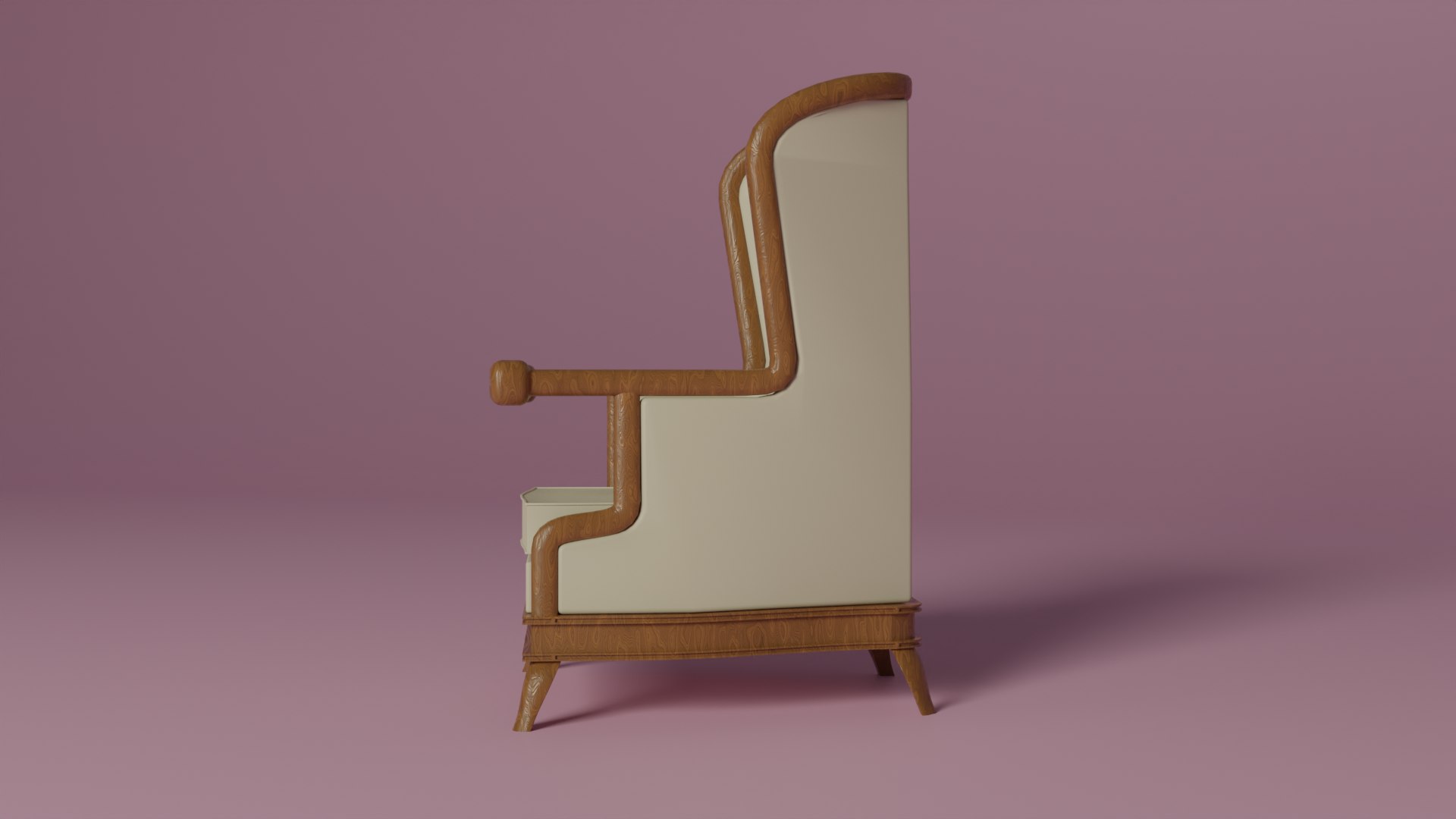 Fancy sofa chair model - TurboSquid 2005620