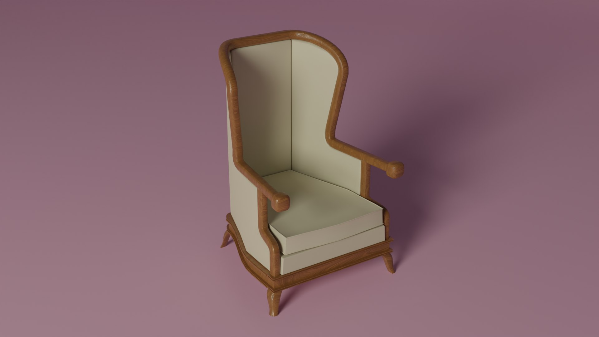 Fancy sofa chair model - TurboSquid 2005620