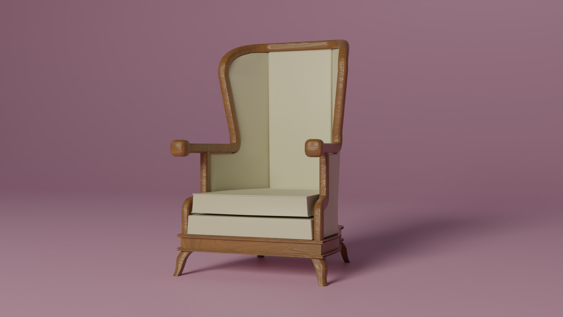 Fancy sofa chair model - TurboSquid 2005620