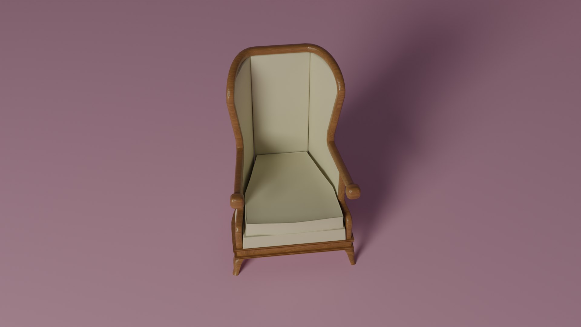 Fancy sofa chair model - TurboSquid 2005620