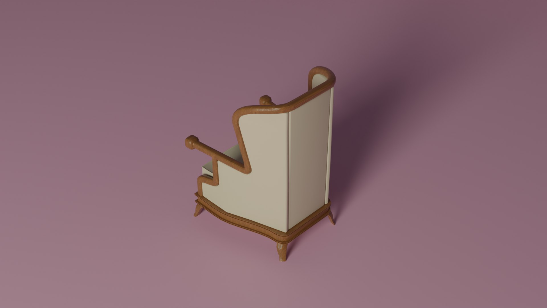 Fancy sofa chair model - TurboSquid 2005620