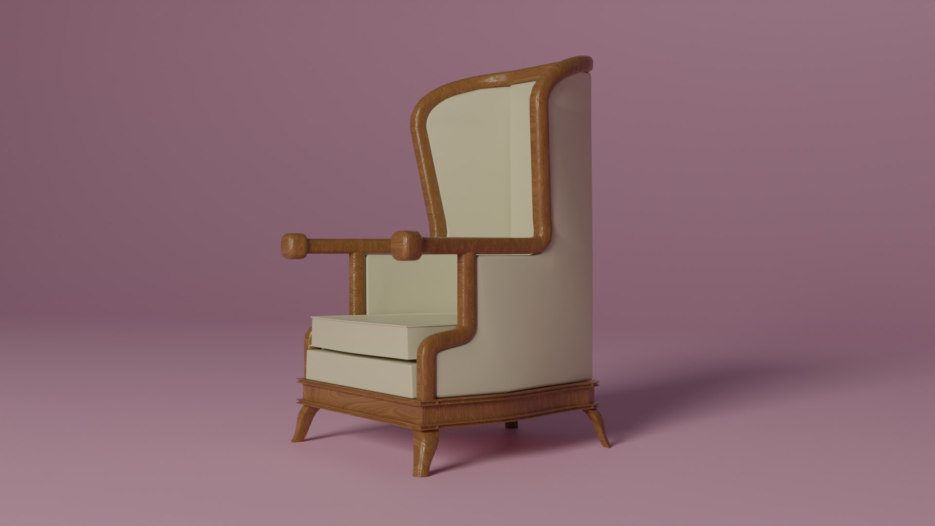 Fancy sofa chair model - TurboSquid 2005620