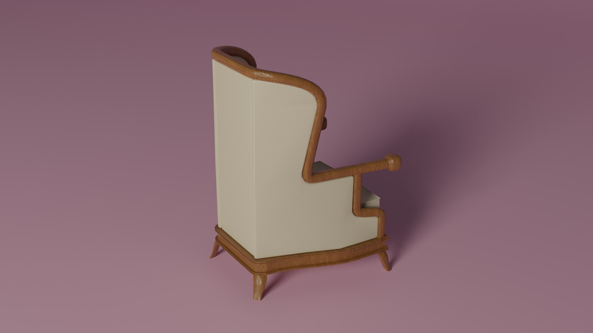 Fancy sofa chair model - TurboSquid 2005620