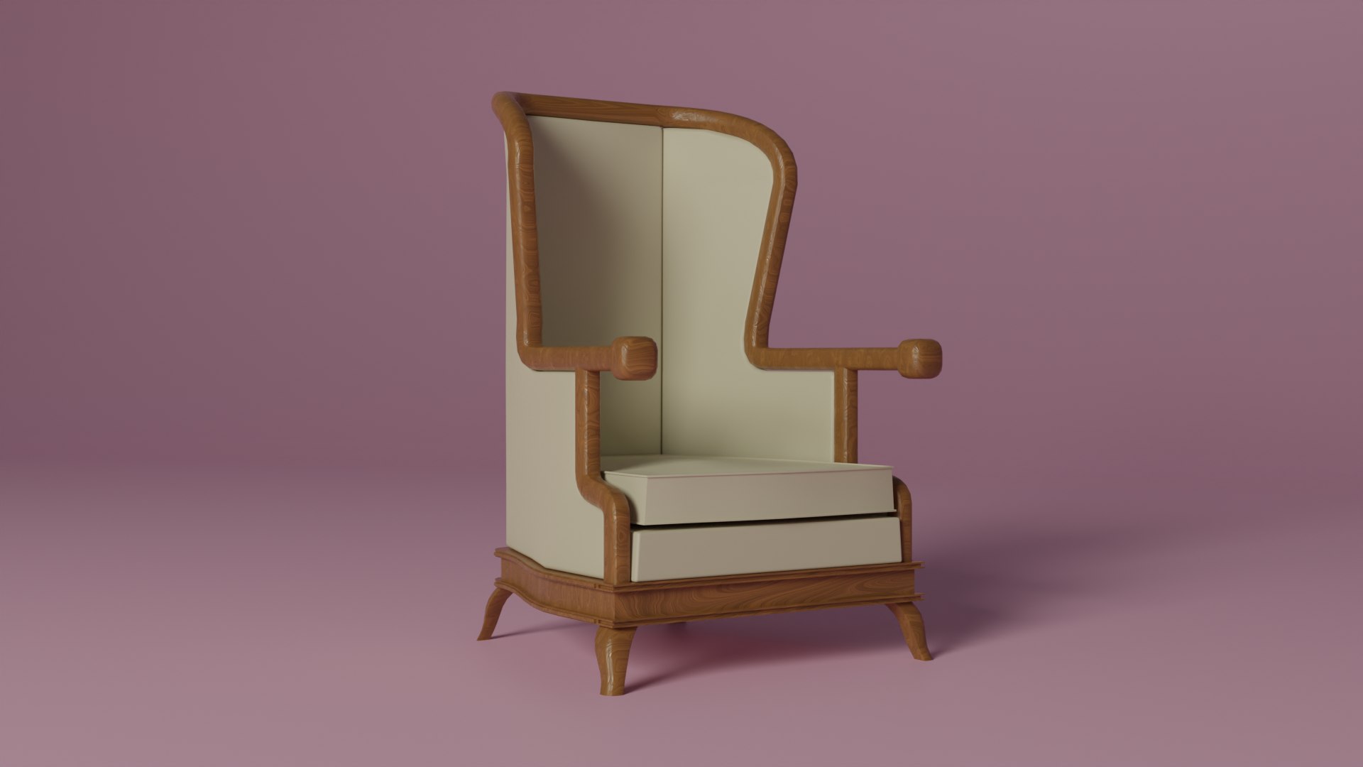 Fancy sofa chair model - TurboSquid 2005620