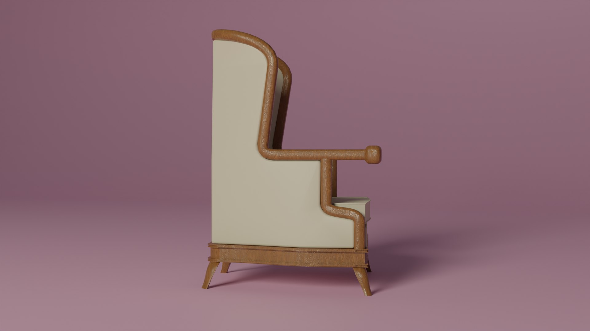 Fancy sofa chair model - TurboSquid 2005620