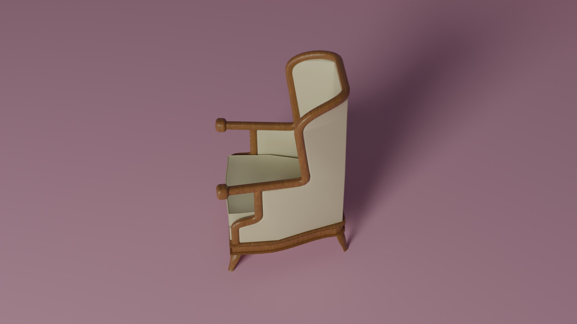 Fancy sofa chair model - TurboSquid 2005620