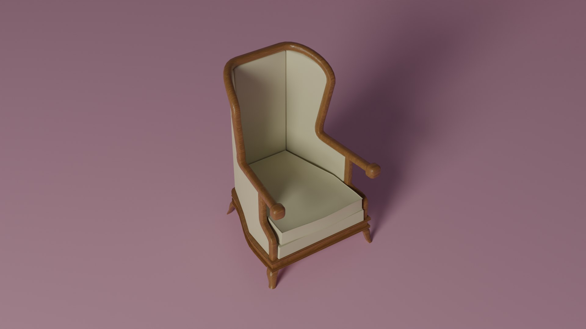 Fancy sofa chair model - TurboSquid 2005620