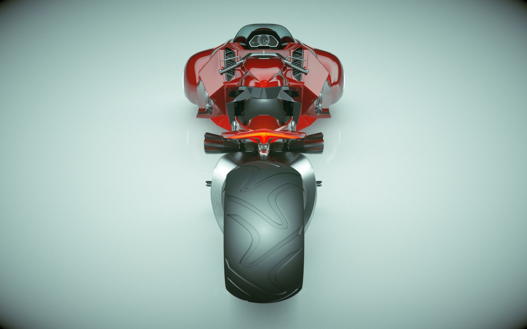 T Bike One Wheel 10 Model - TurboSquid 1977477