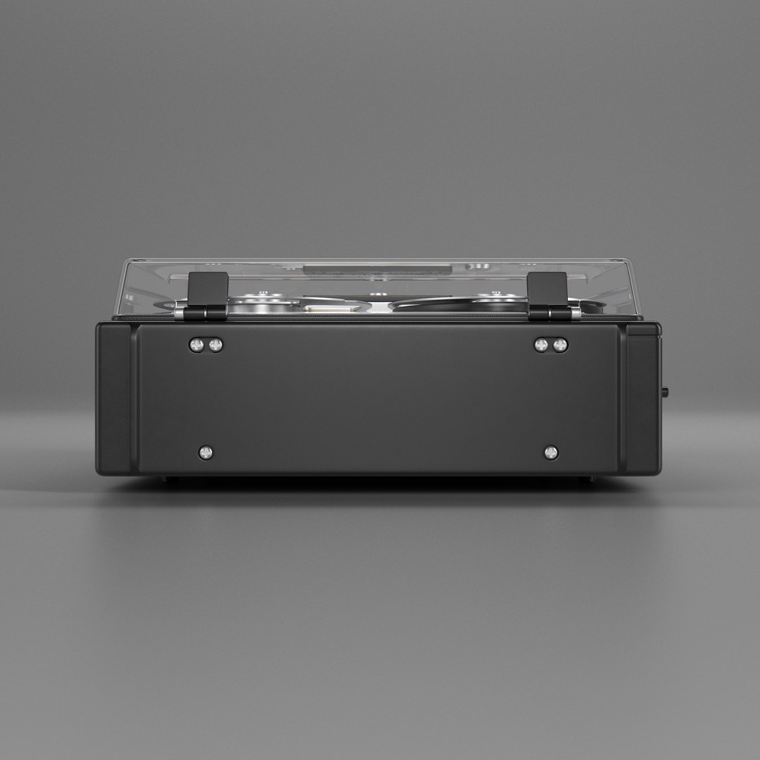 Sony TC 510 - Tape Recorder Model - TurboSquid 2001319