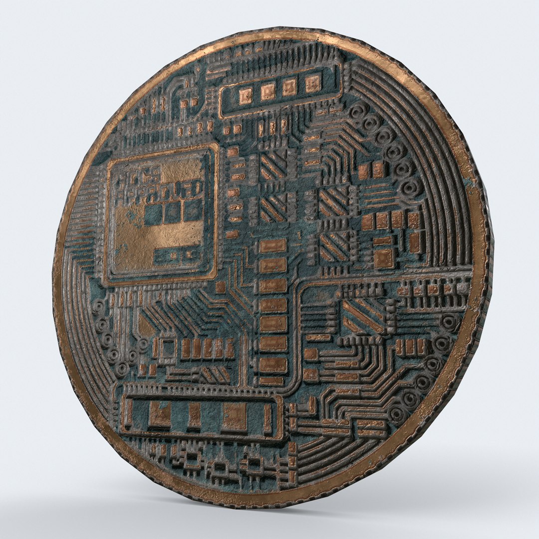 Bitcoin Coin Bit 3D - TurboSquid 1693862