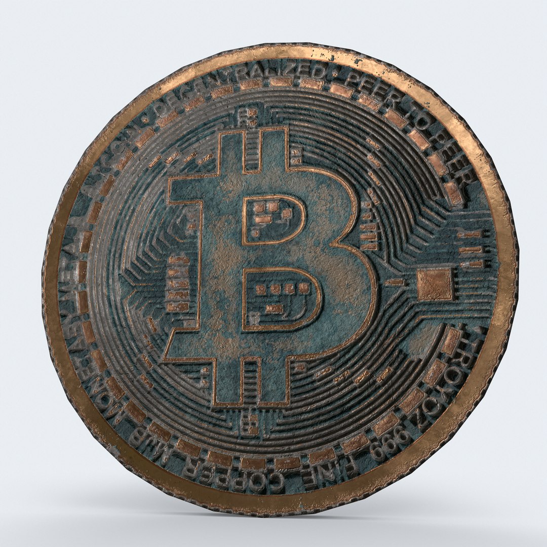 Bitcoin Coin Bit 3D - TurboSquid 1693862
