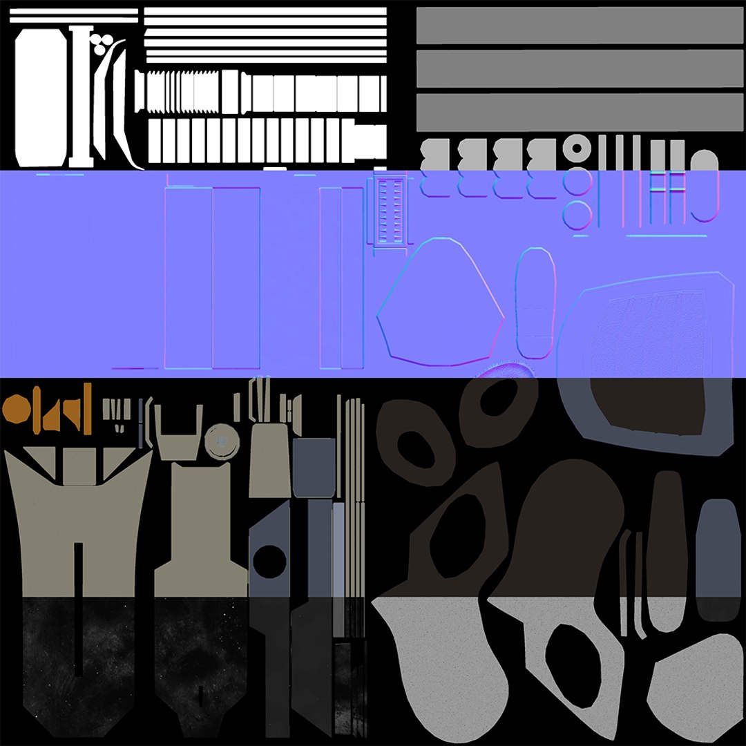 3D Sci-Fi Blaster Shotgun - TurboSquid 2067841