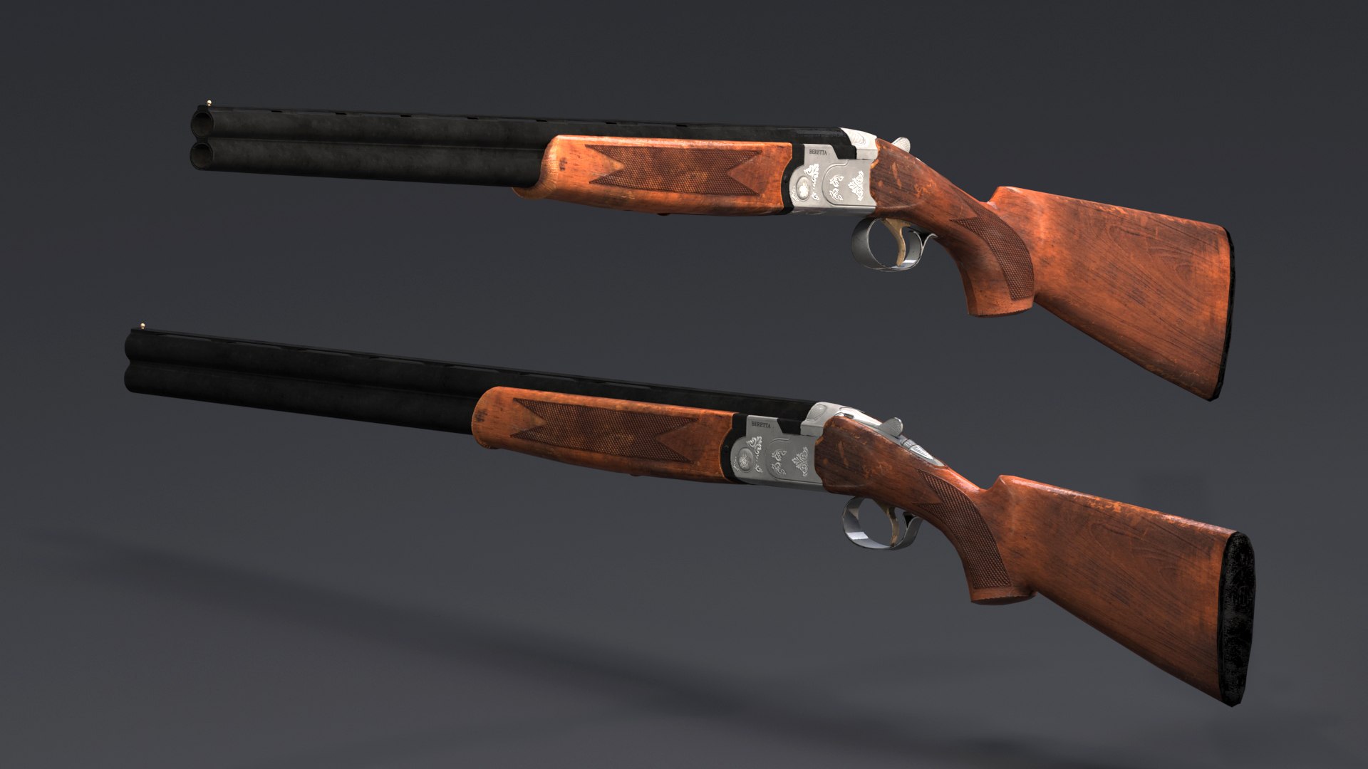 S686 Gun Low-poly 3D Model - TurboSquid 1372483