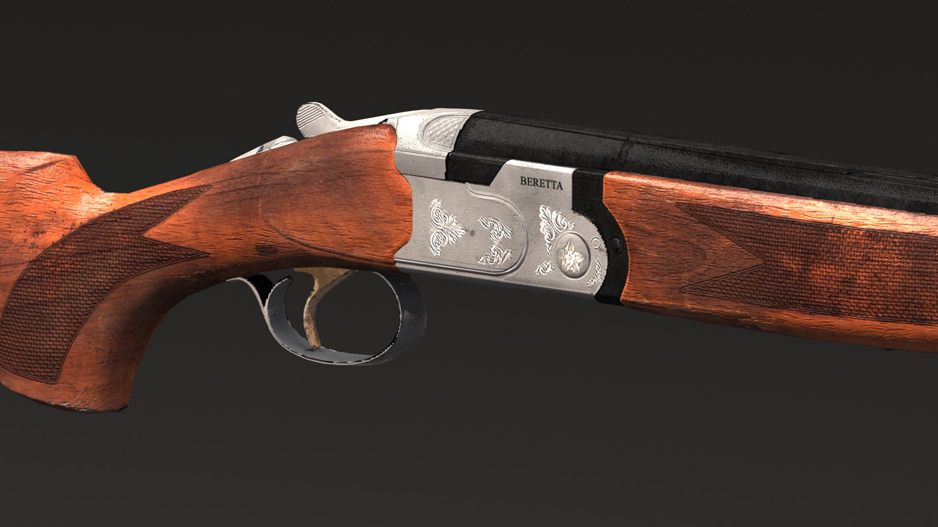 S686 Gun Low-poly 3D Model - TurboSquid 1372483