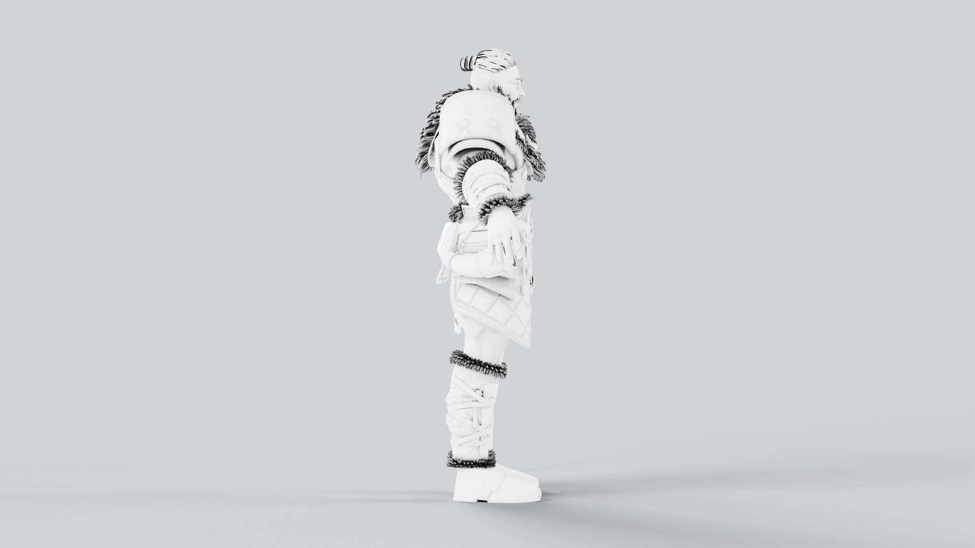 Viking Warrior Fully Rigged Game Ready Male Character 3D - TurboSquid ...