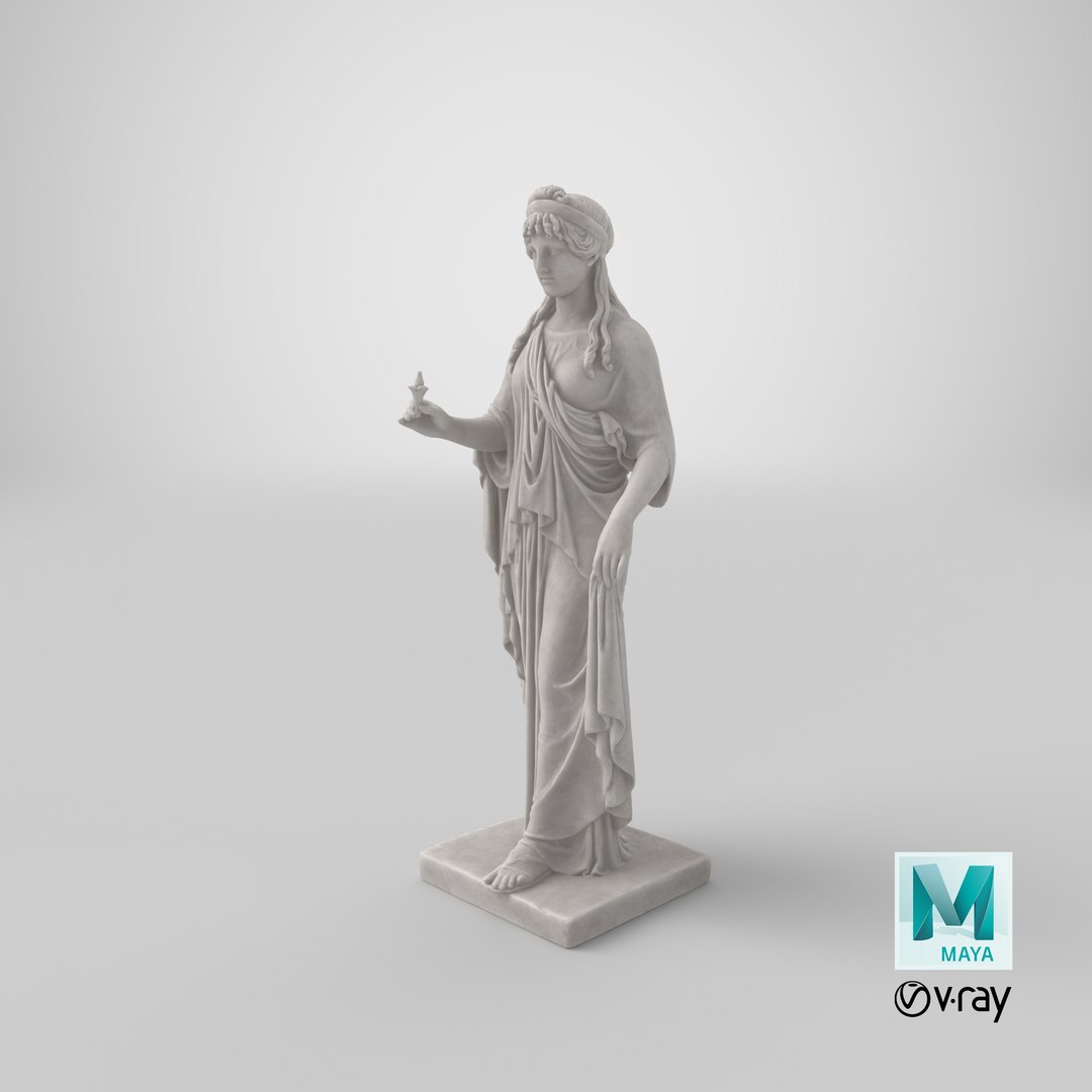 Elpis goddess hope model - TurboSquid 1583075