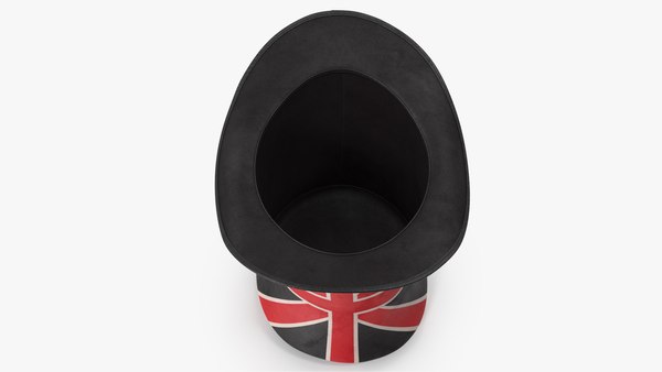 3D Union Jack Top Hat v 2 - TurboSquid 1823274