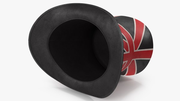 3D Union Jack Top Hat v 2 - TurboSquid 1823274