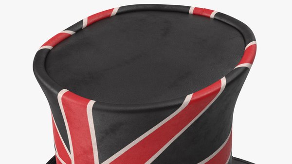 3D Union Jack Top Hat v 2 - TurboSquid 1823274