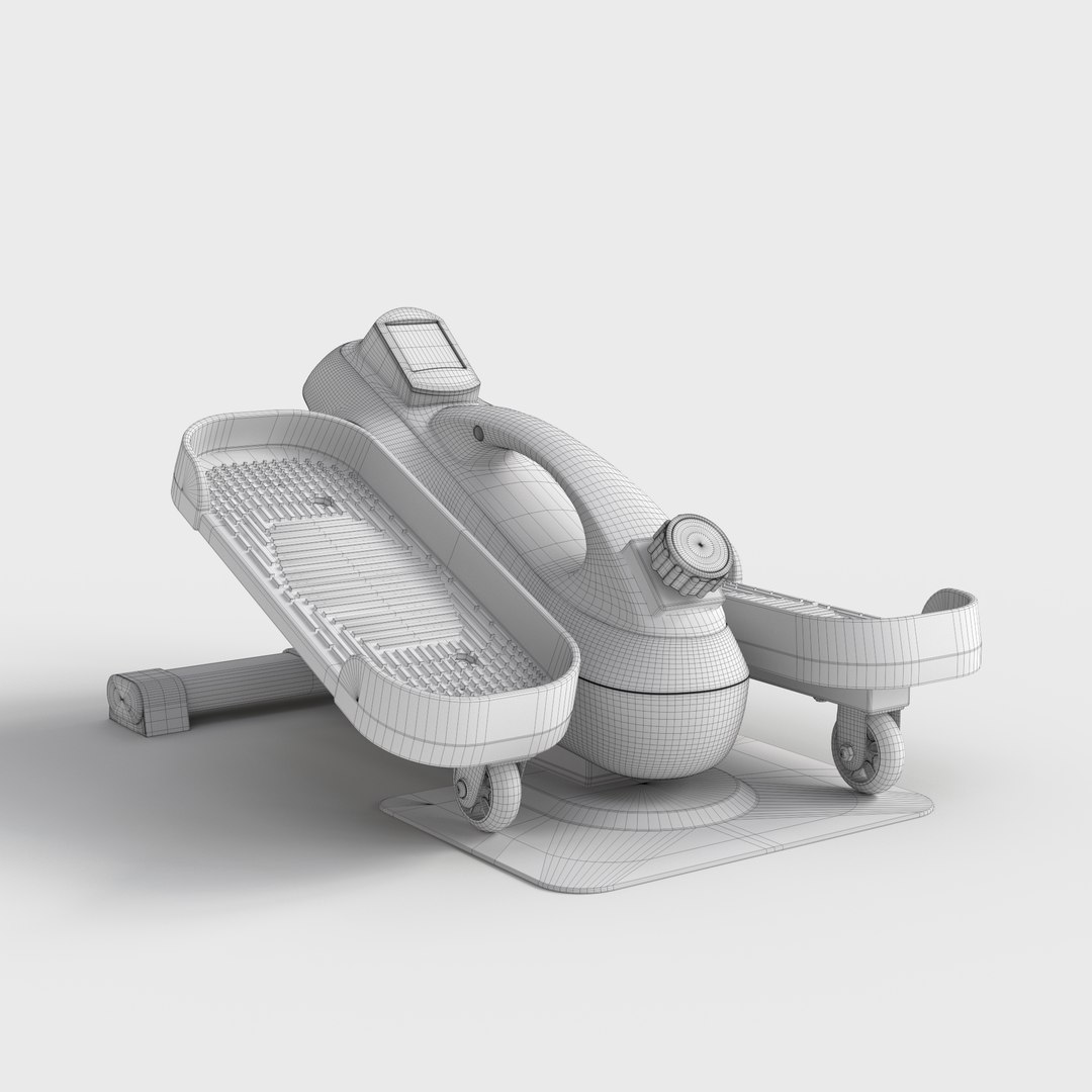 UNDER DESK ELLIPTICAL 3D Model - TurboSquid 2255103