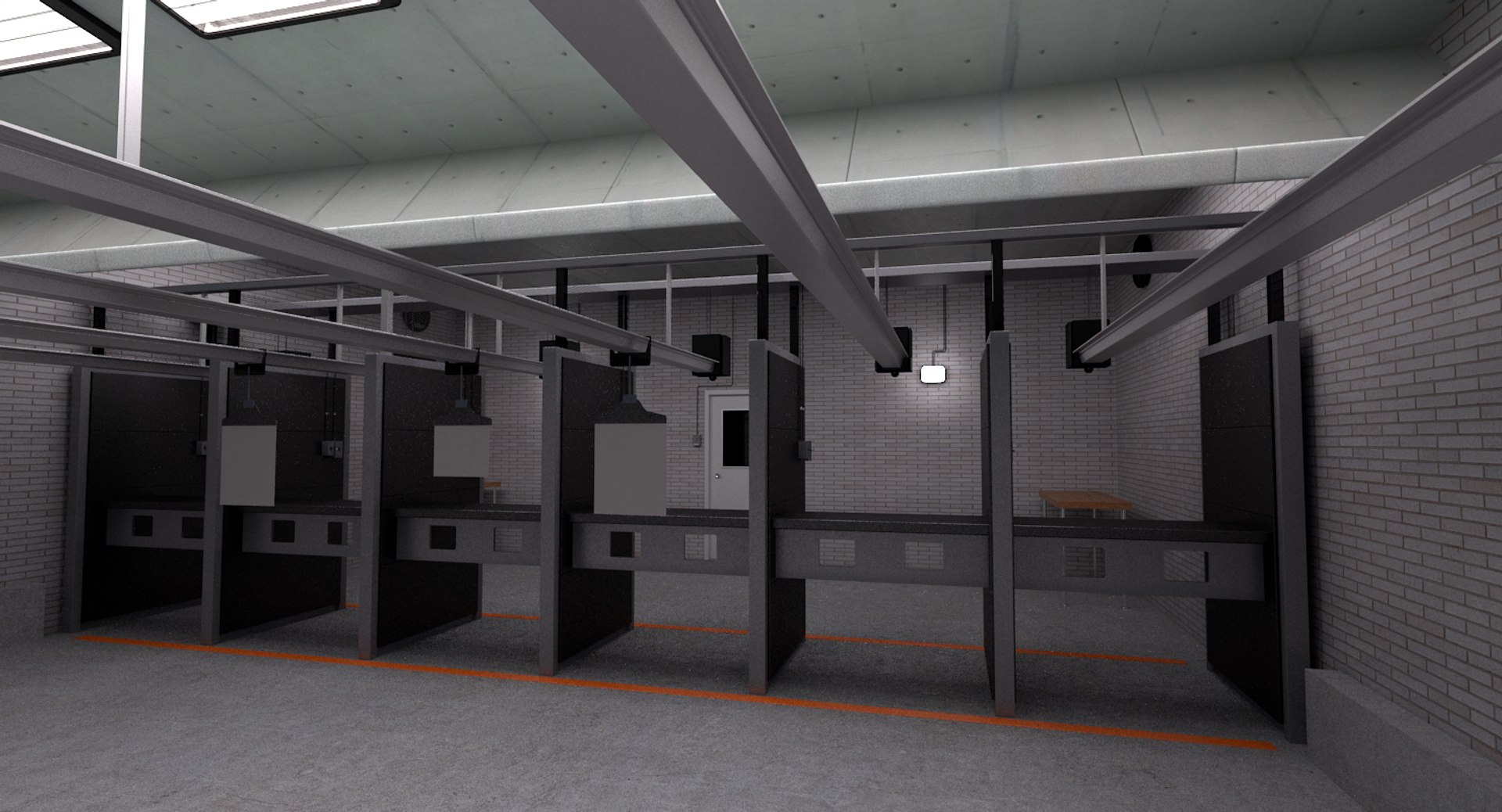 Shooting Range Model - TurboSquid 1427014