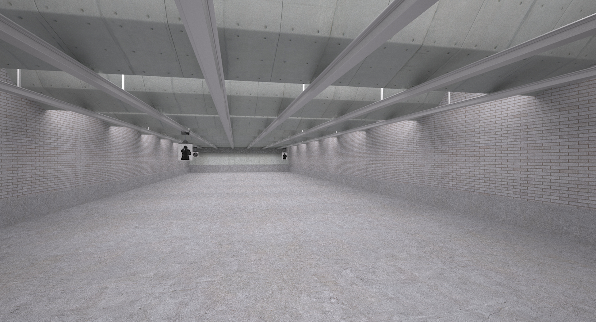 Shooting Range Model - TurboSquid 1427014