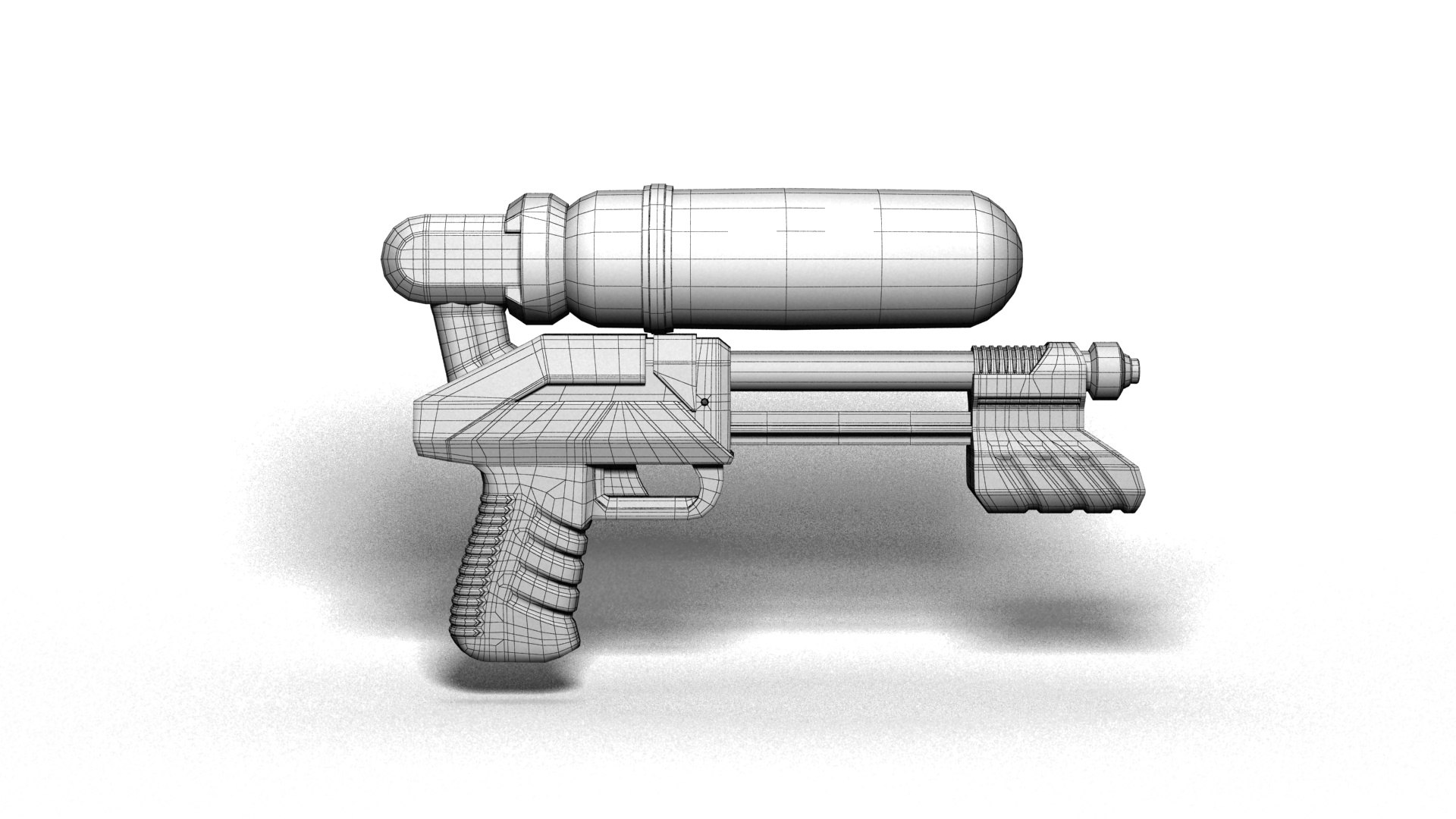 3D Water Gun High And Low Poly - TurboSquid 2046998