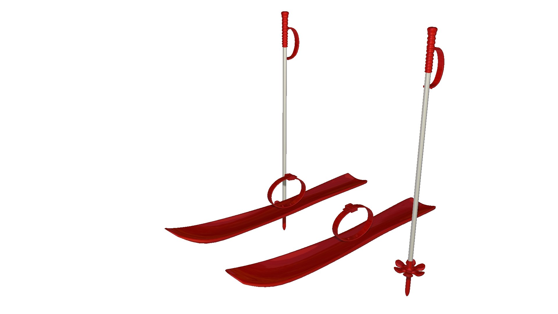 Ski Set 3D Model - TurboSquid 1152943