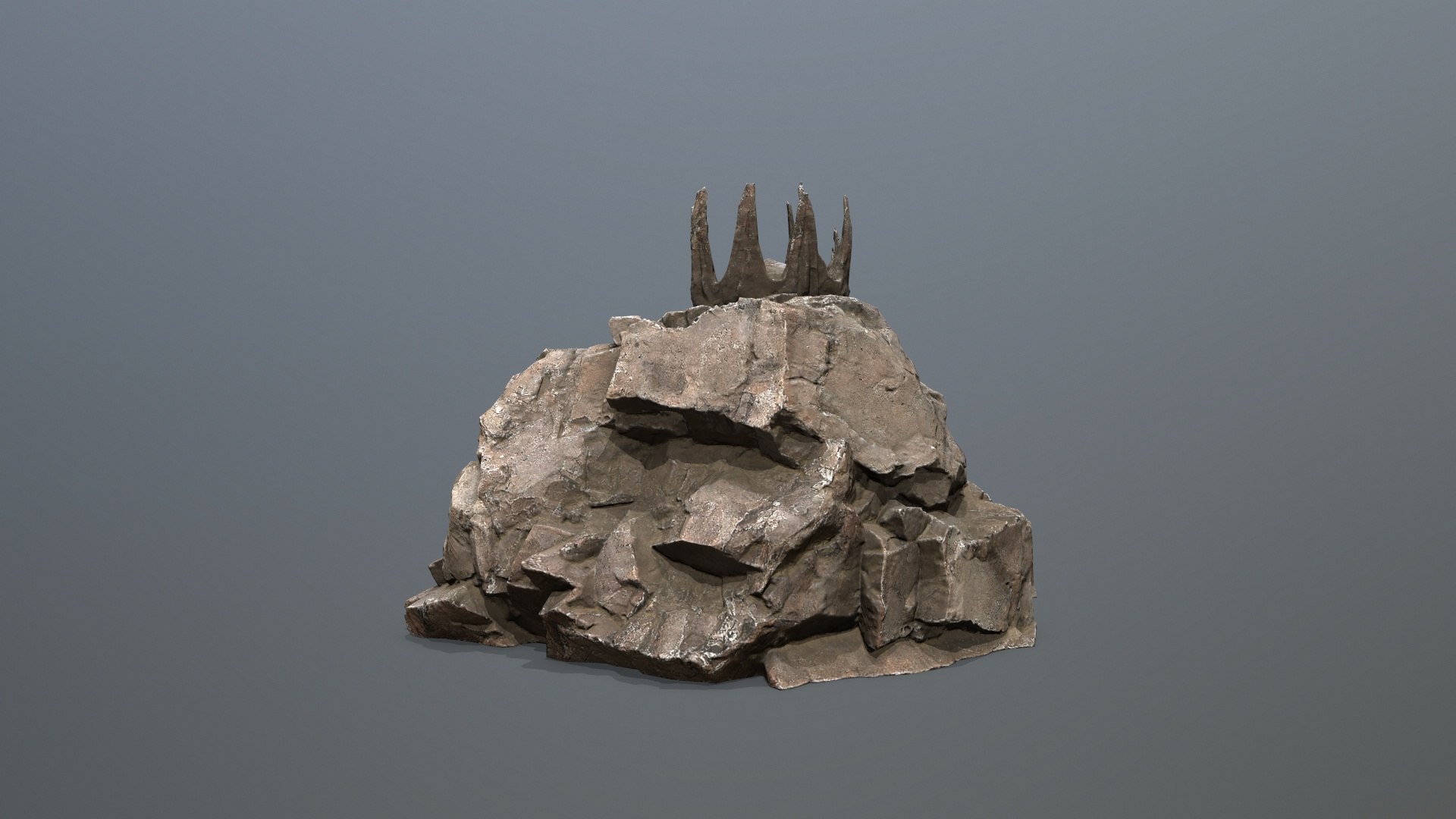 3D Skull Cave Model - TurboSquid 2368107