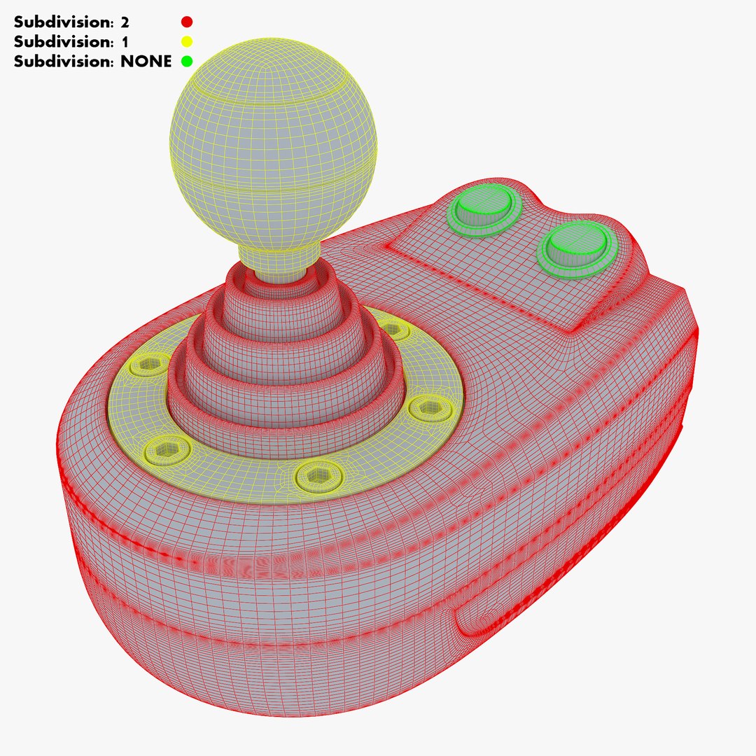 Simulator Gear Shifter M 1 3D model - TurboSquid 2094910