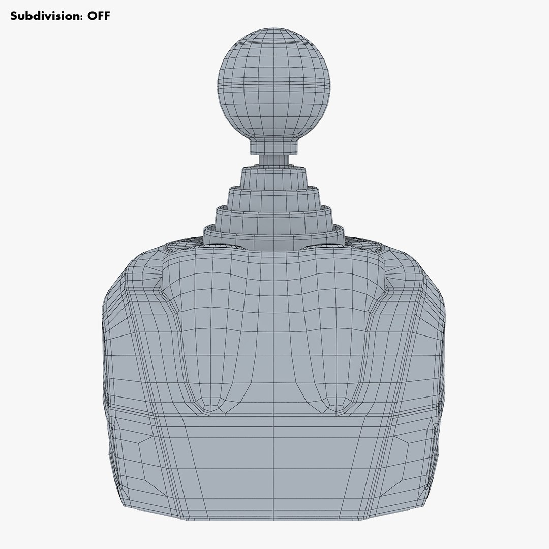 Simulator Gear Shifter M 1 3D model - TurboSquid 2094910