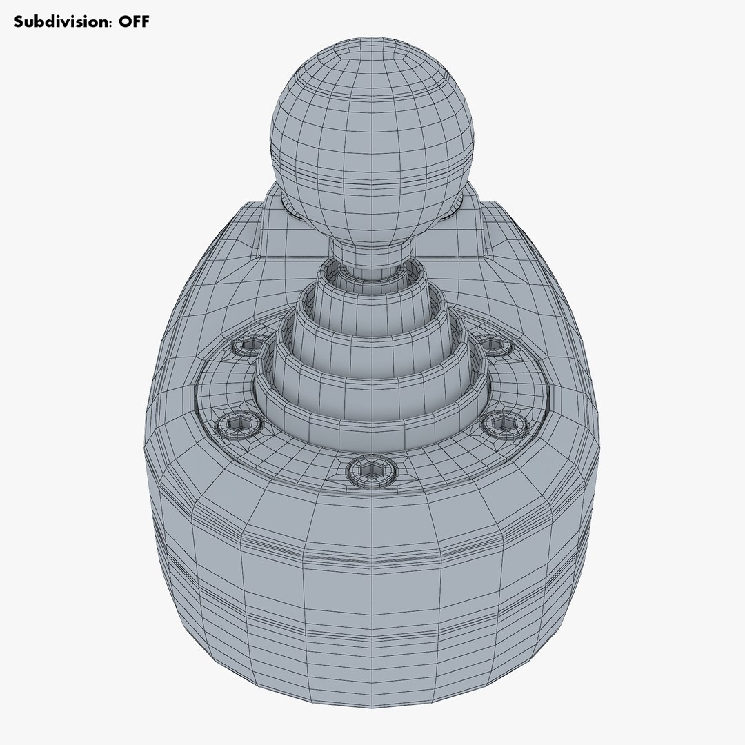 Simulator Gear Shifter M 1 3D model - TurboSquid 2094910