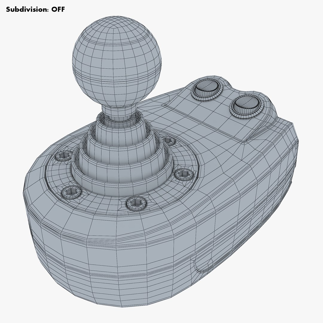 Simulator Gear Shifter M 1 3D model - TurboSquid 2094910