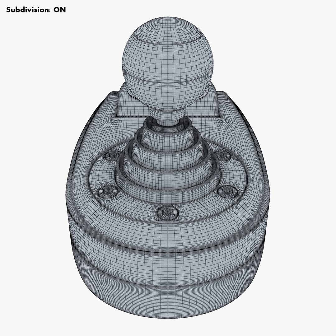 Simulator Gear Shifter M 1 3D model - TurboSquid 2094910