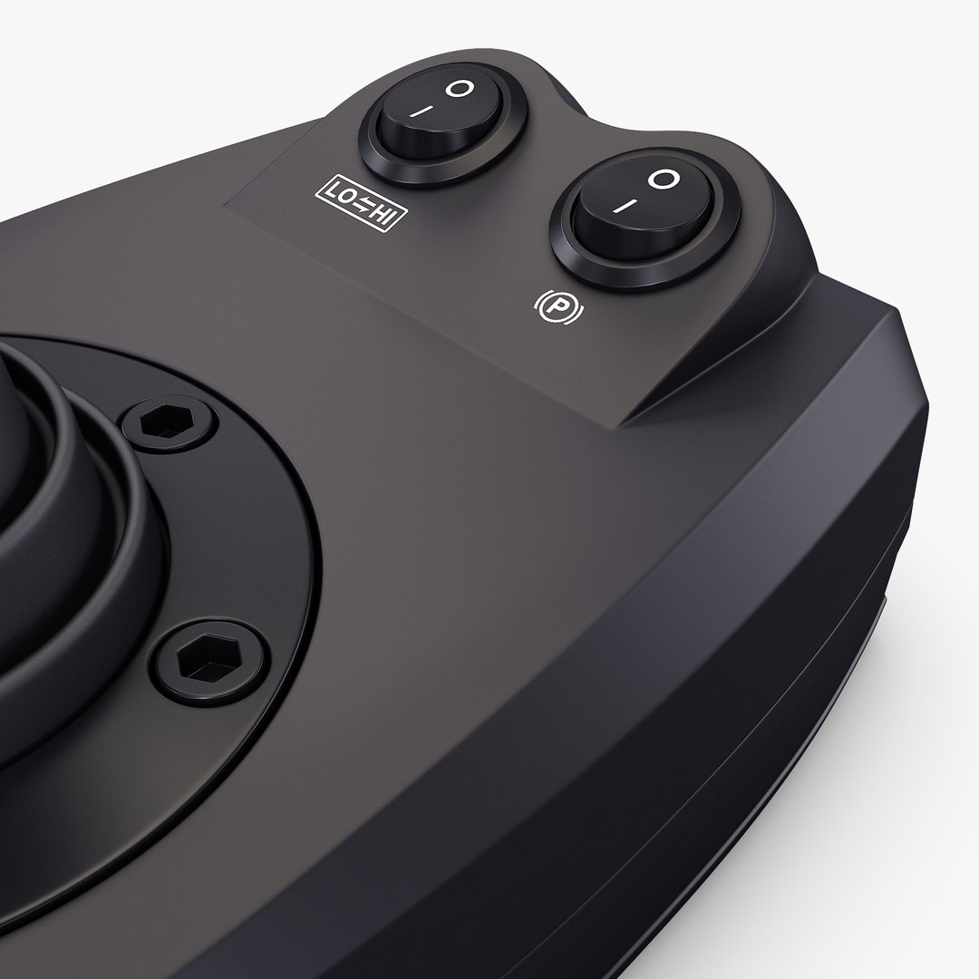 Simulator Gear Shifter M 1 3D model - TurboSquid 2094910
