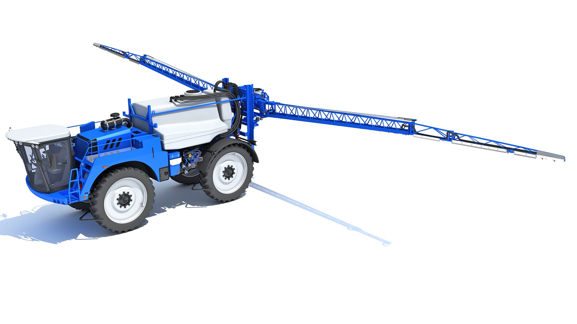 Self Propelled Farm Sprayer 3D Model - TurboSquid 2395236