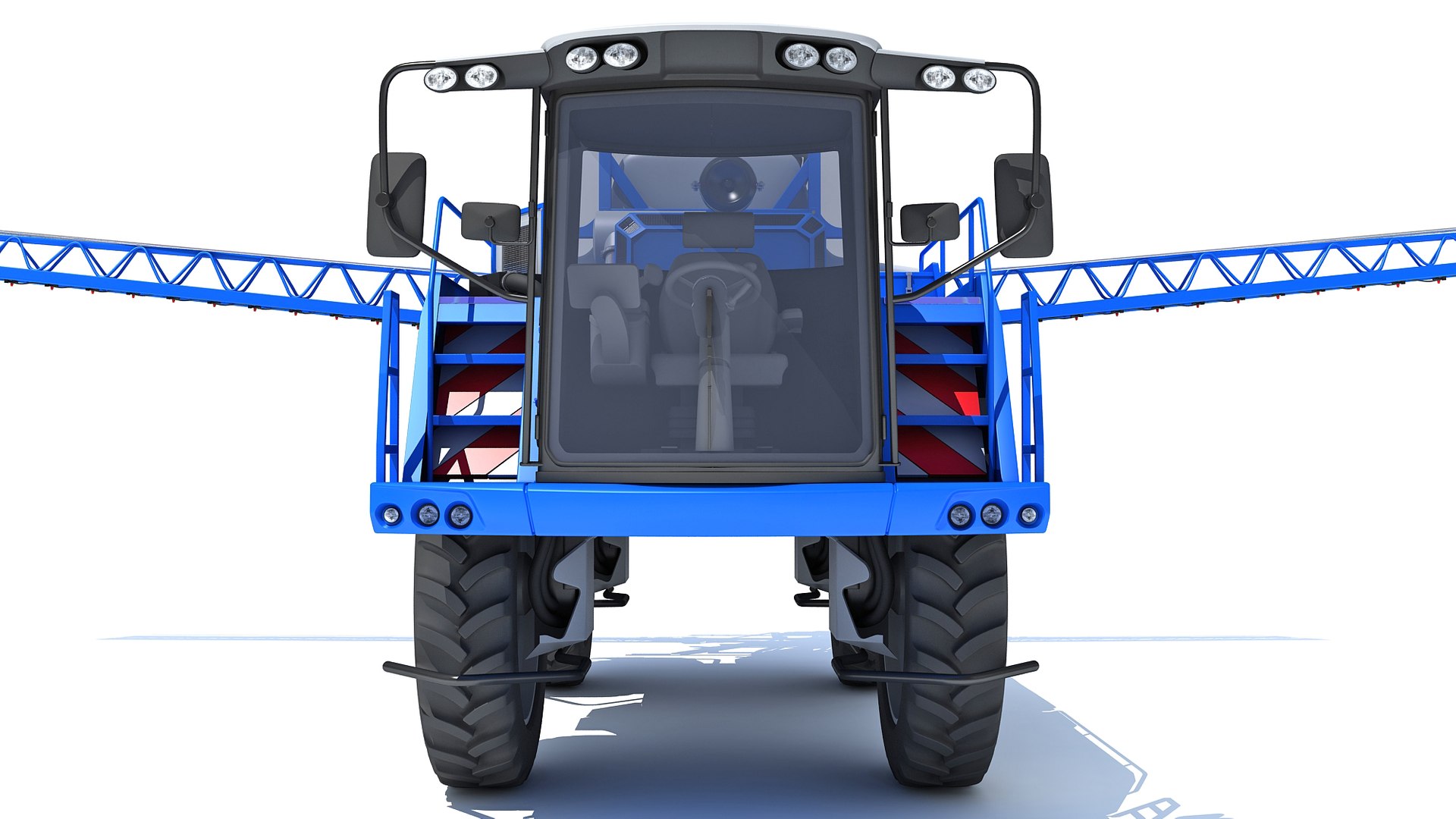 Self Propelled Farm Sprayer 3D Model - TurboSquid 2395236