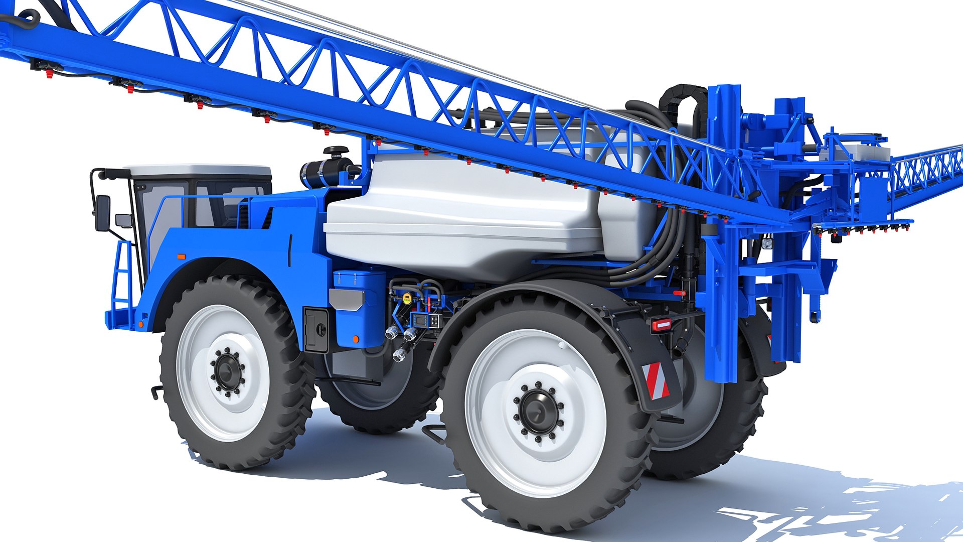 Self Propelled Farm Sprayer 3D Model - TurboSquid 2395236