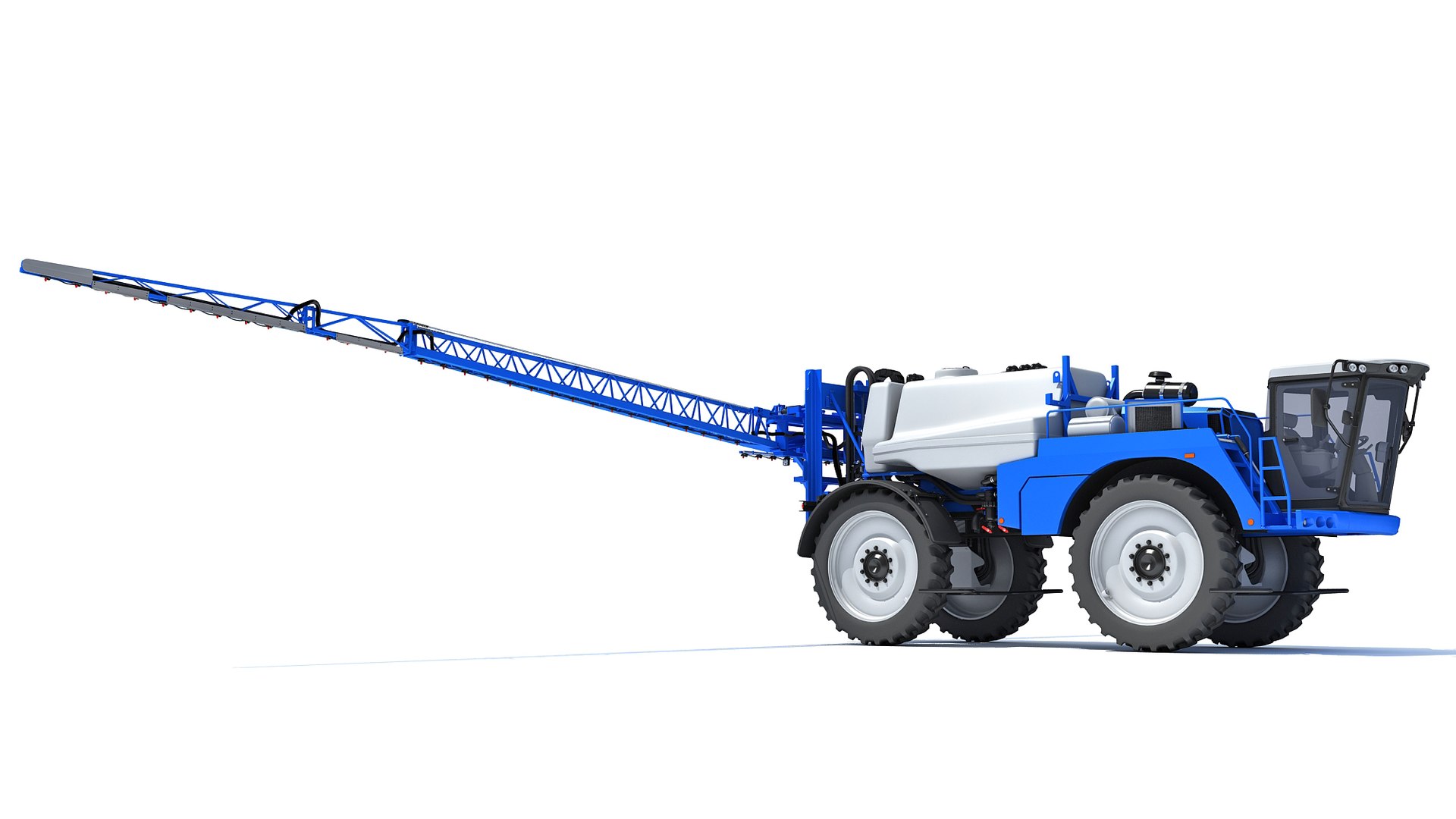 Self Propelled Farm Sprayer 3D Model - TurboSquid 2395236