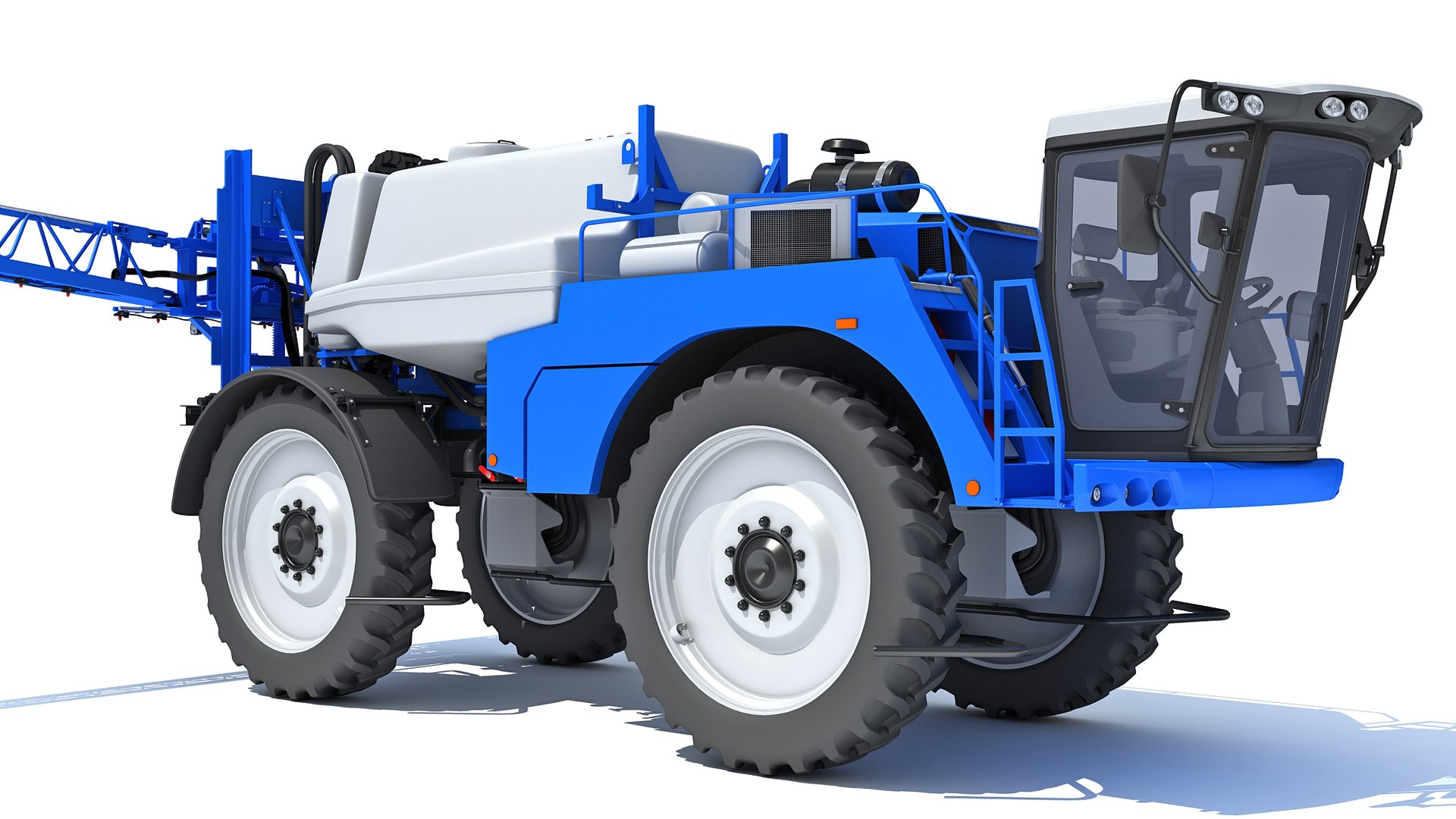 Self Propelled Farm Sprayer 3D Model - TurboSquid 2395236