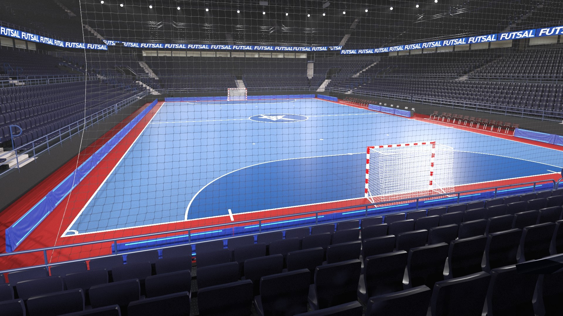 3D Model Futsal Arena 1 - TurboSquid 2016889