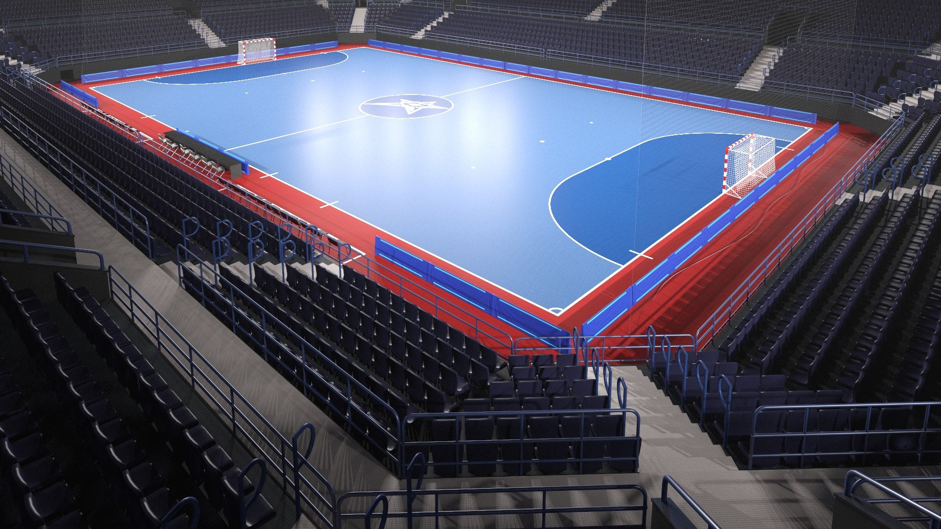 3D Model Futsal Arena 1 - TurboSquid 2016889