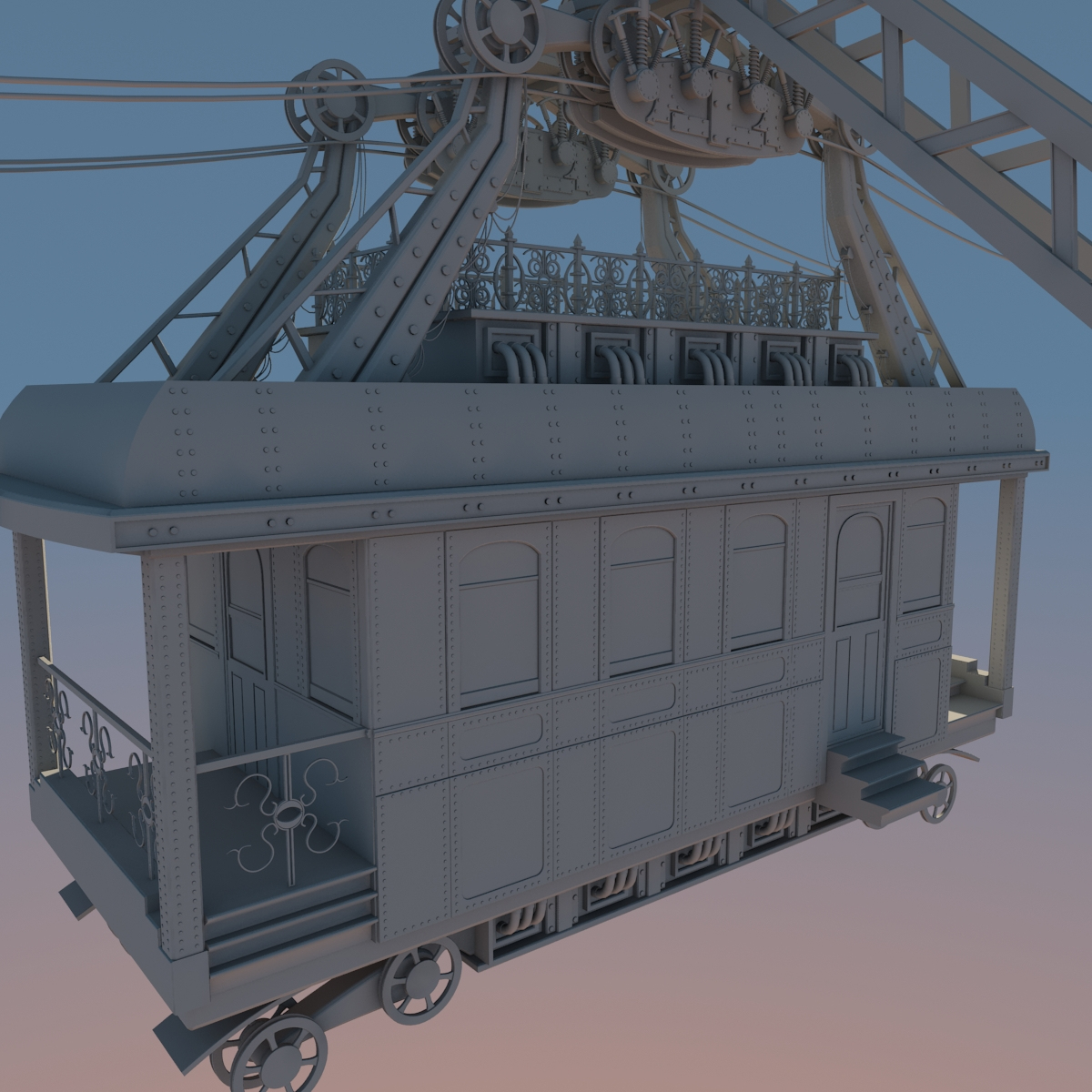 3ds max funicular