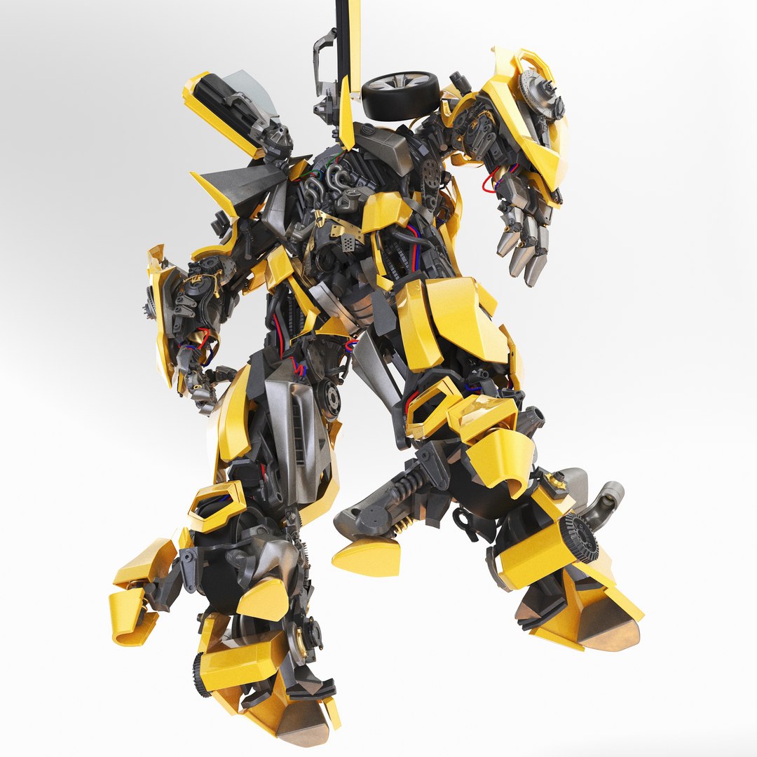 Transformers- Bumblebee III 3D Model - TurboSquid 2267823
