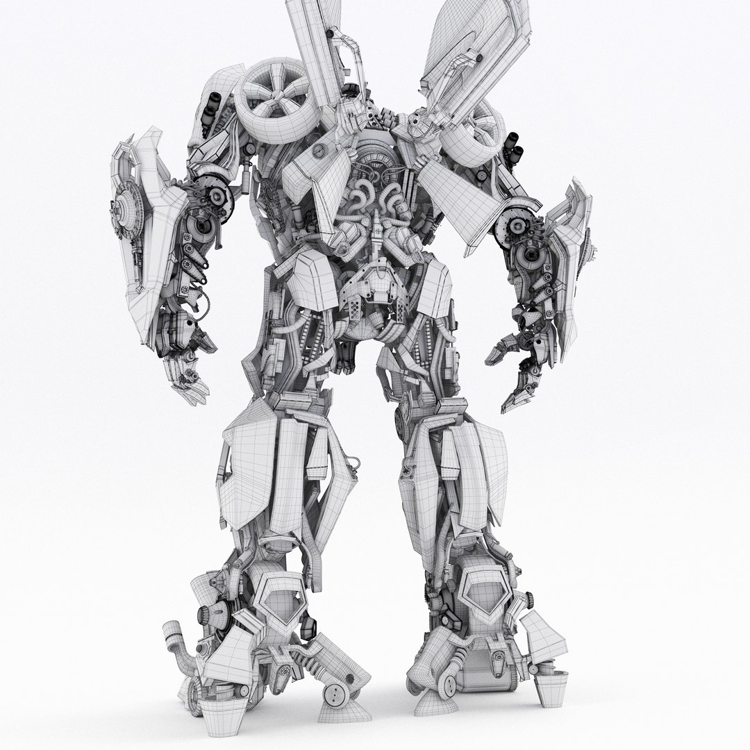 Transformers- Bumblebee III 3D Model - TurboSquid 2267823