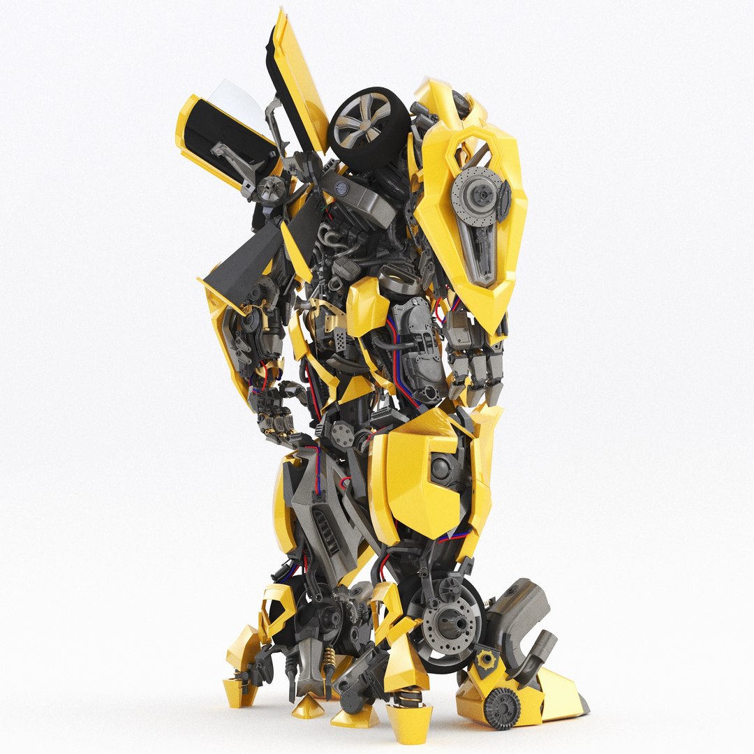 Transformers- Bumblebee III 3D Model - TurboSquid 2267823