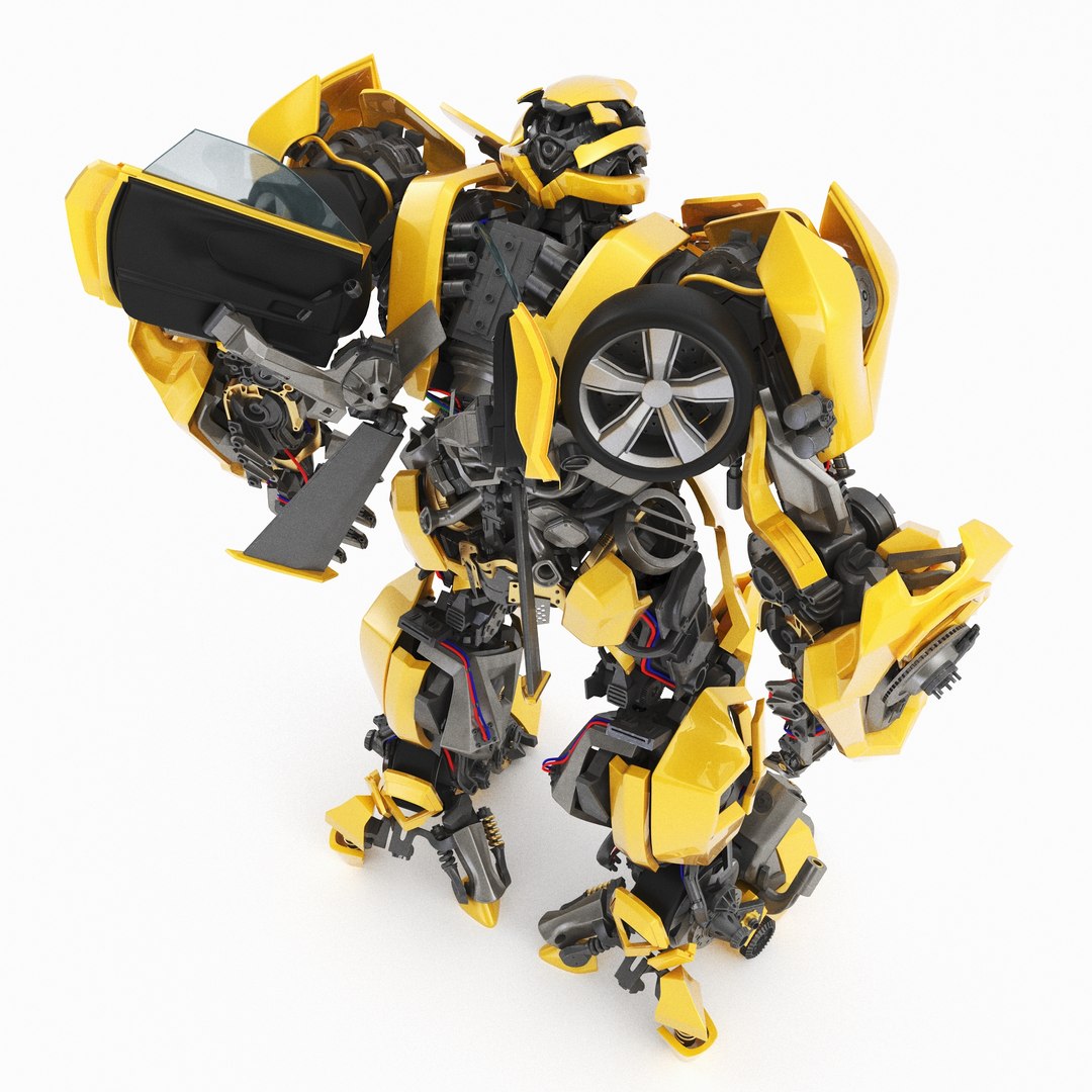 Transformers- Bumblebee III 3D Model - TurboSquid 2267823
