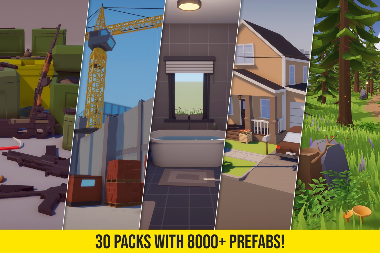 3D Model Low Poly Mega Bundle - TurboSquid 2224320