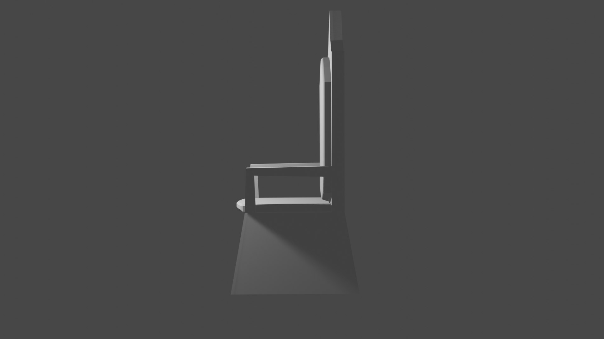 Simple Throne 3D Model - TurboSquid 2058358