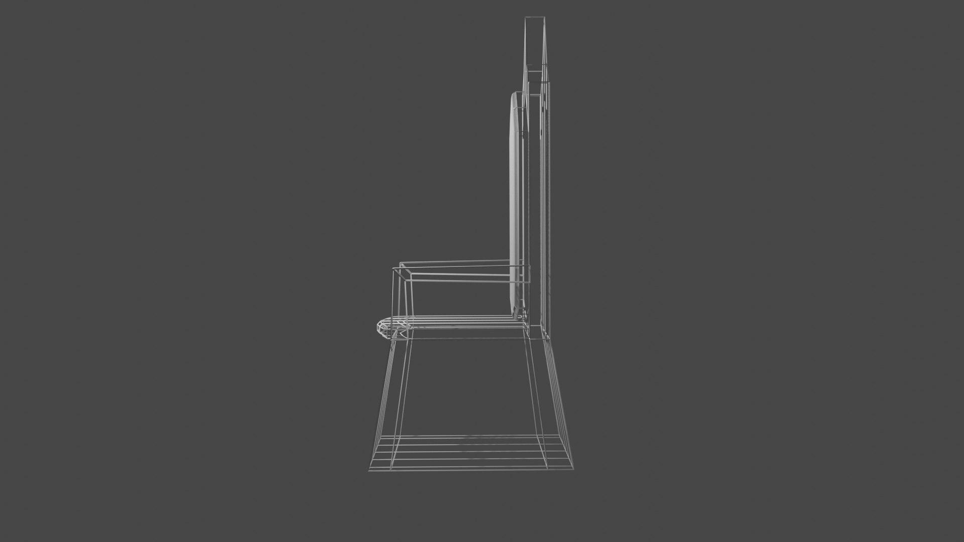 Simple Throne 3D Model - TurboSquid 2058358